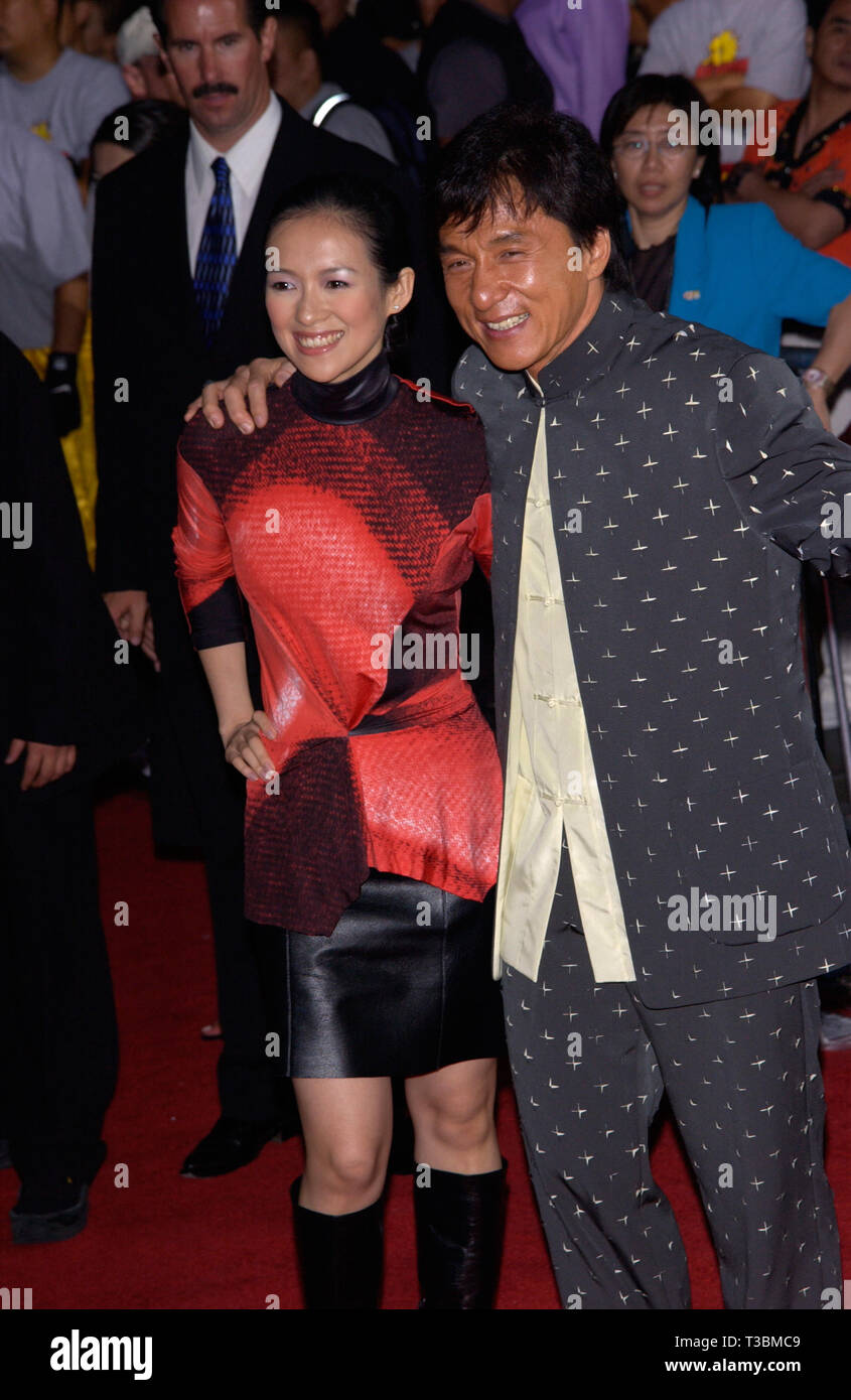 Zhang ziyi and jackie chan hi-res stock photography and images - Alamy
