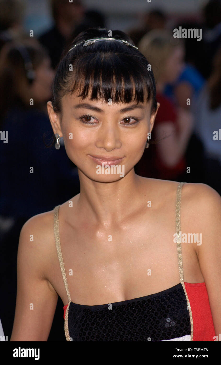 LOS ANGELES, CA. August 07, 2001: Actress BAI LING at the Los Angeles ...