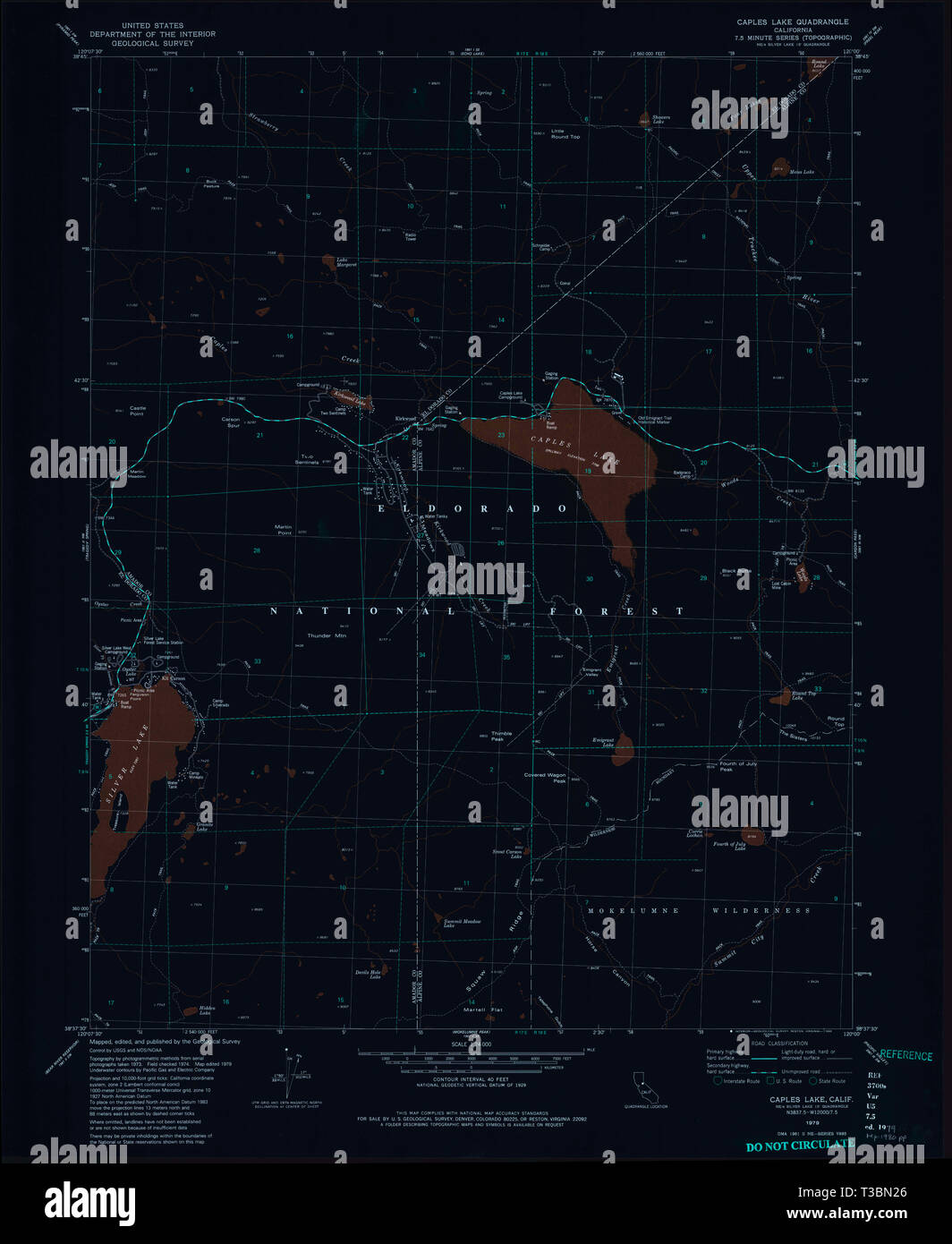 Caples lake california hi-res stock photography and images - Alamy