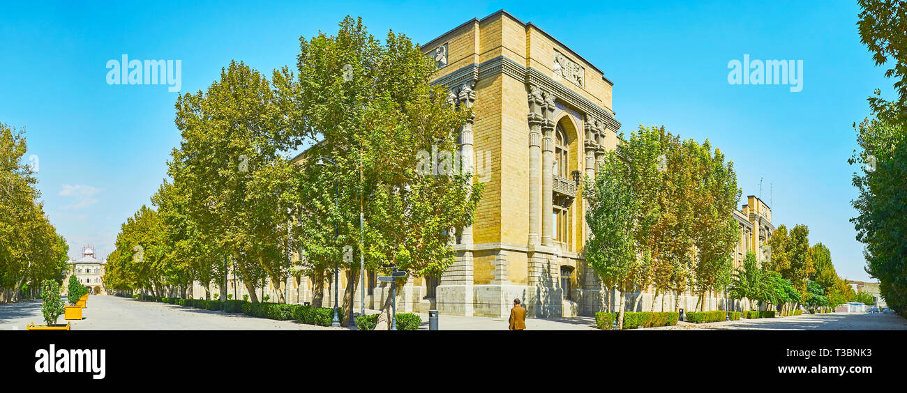 Panorama of the large building of Ministry of Foreign Affairs (former ...
