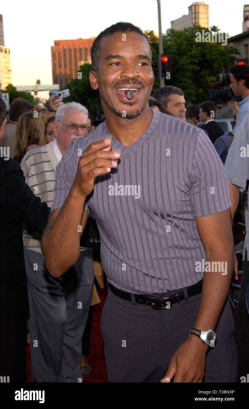 LOS ANGELES, CA. August 14, 2001: Actor DAVID ALLEN GRIER at the Los ...