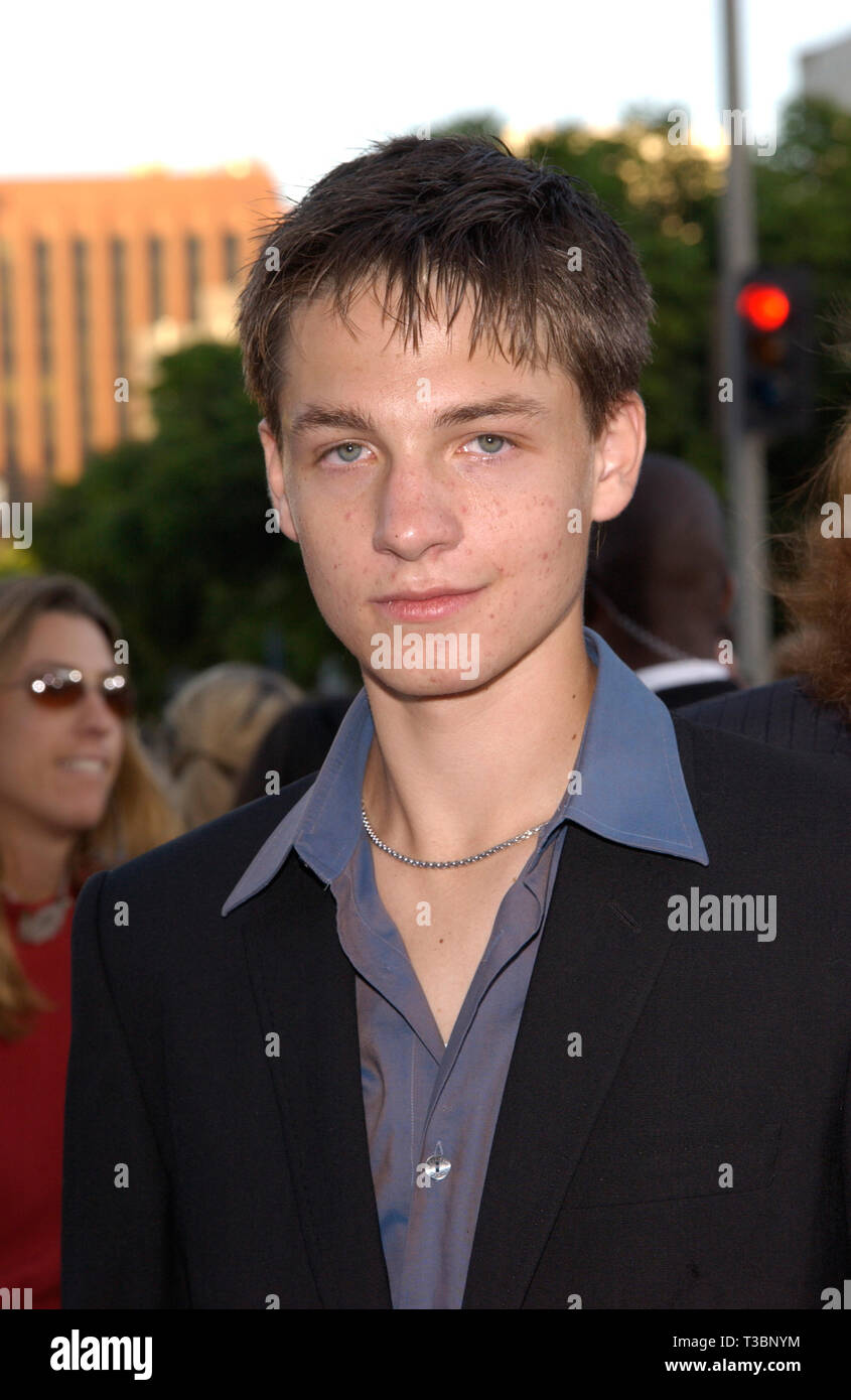LOS ANGELES, CA. August 14, 2001: Actor GREGORY SMITH at the Los ...