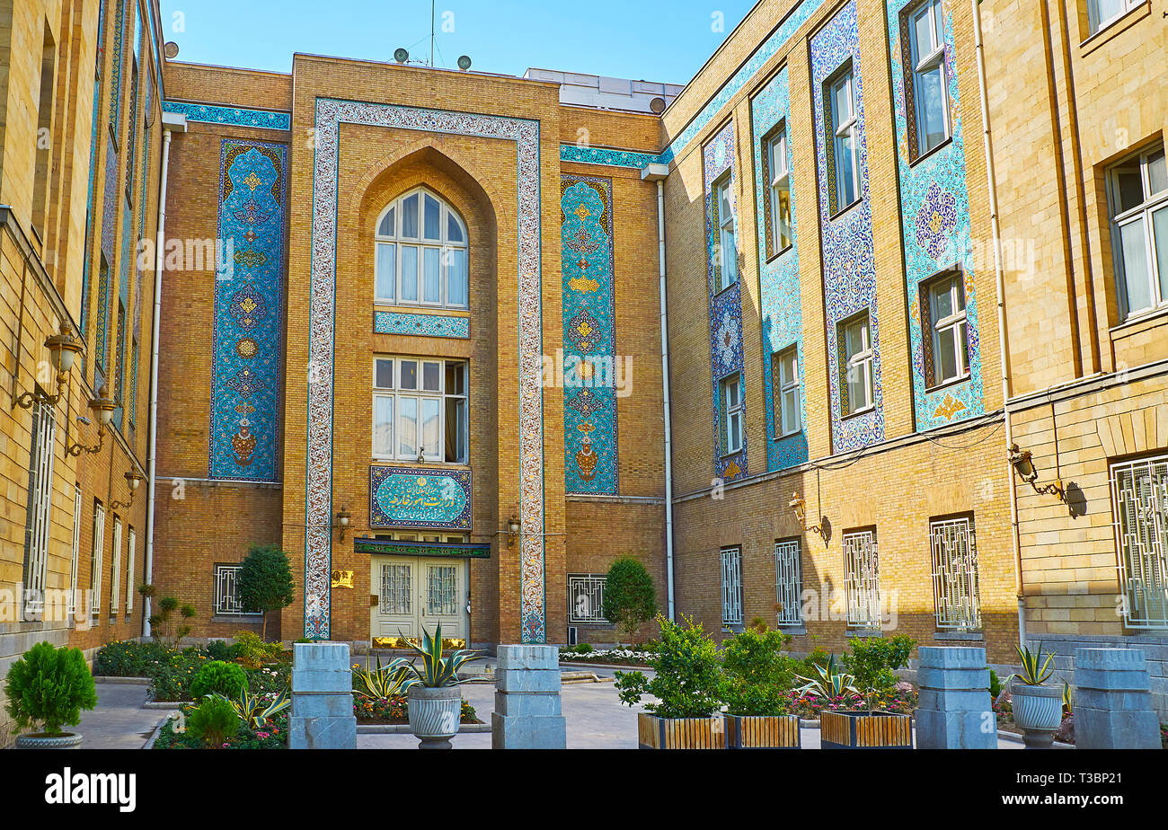 Tehran historical garden hi-res stock photography and images - Alamy
