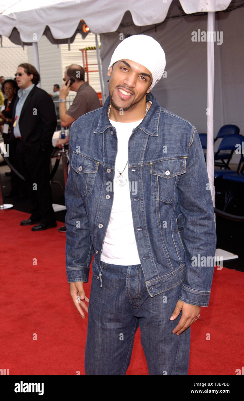 LOS ANGELES, CA. August 28, 2001: Singer CRAIG DAVID at the 7th Annual ...