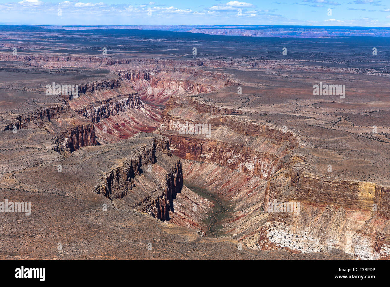 Aerial view of Colorado grand canyon, Arizona, usa Stock Photo - Alamy