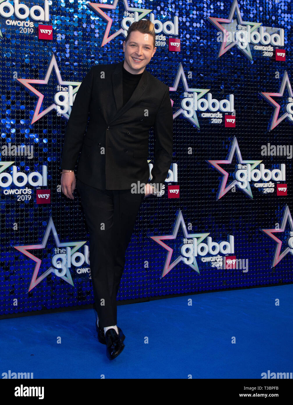 The Global Awards Blue Carpet Arrivals at Eventim Apollo, Hammersmith ...
