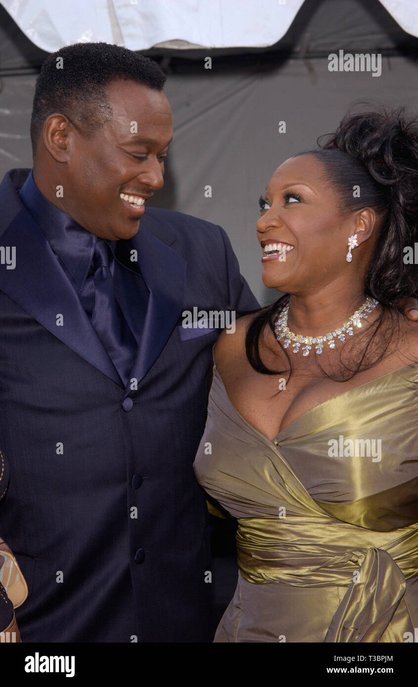 LOS ANGELES, CA. August 28, 2001: Singers PATTI LABELLE & LUTHER ...