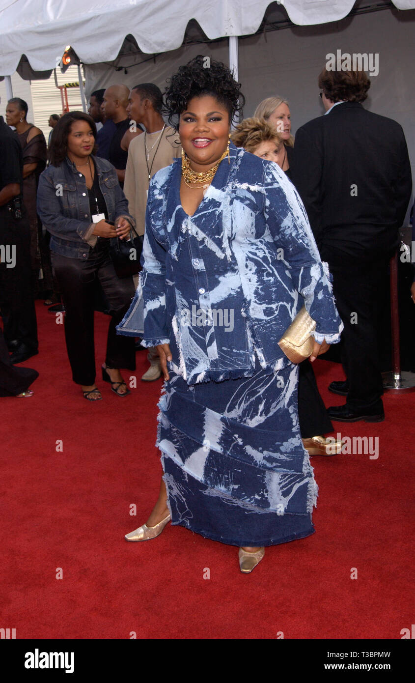 LOS ANGELES, CA. August 28, 2001: Singer MO'NIQUE at the 7th Annual ...