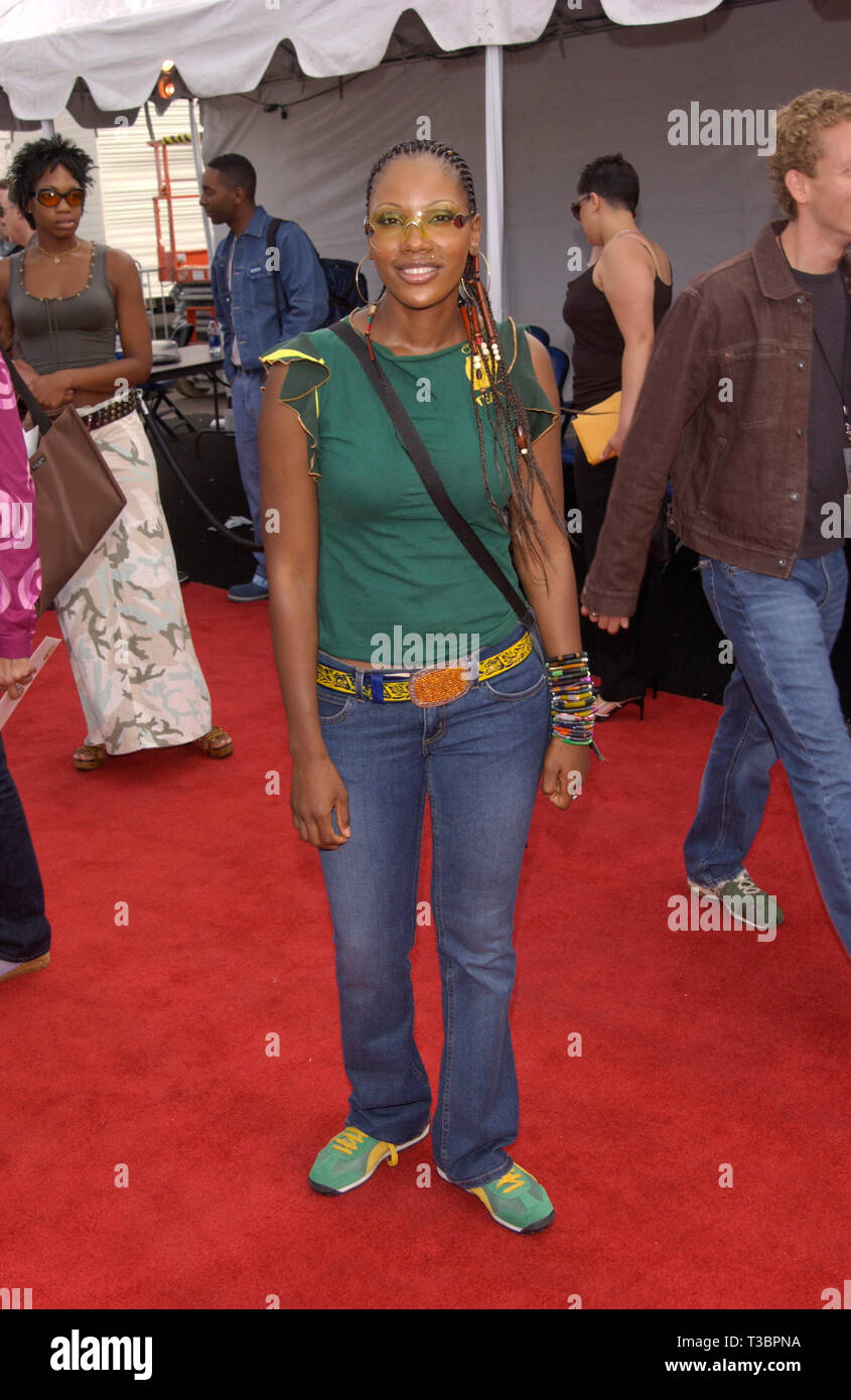 LOS ANGELES, CA. August 28, 2001: Singer PRU at the 7th Annual Soul ...