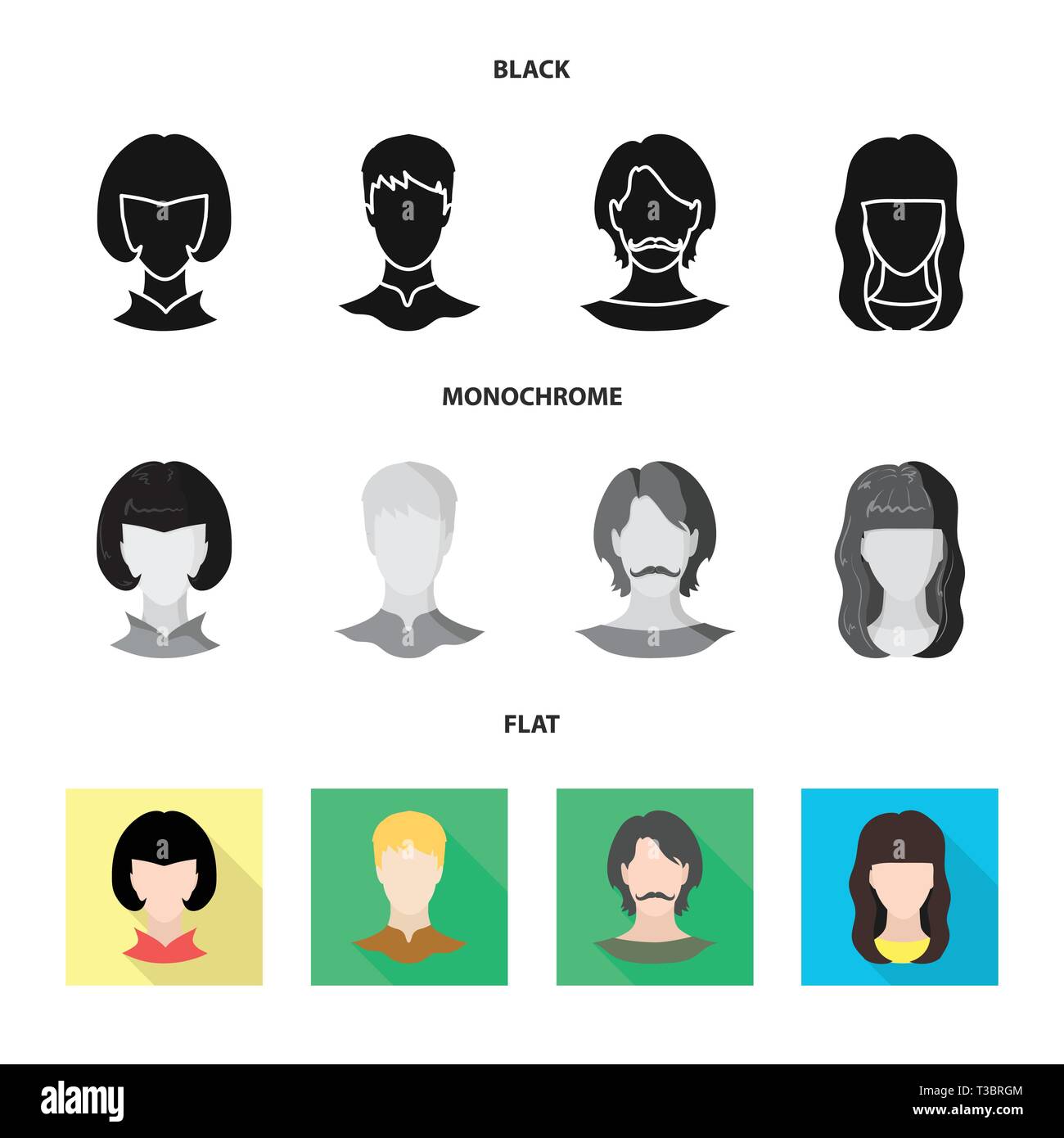 Isolated object of professional and photo symbol. Collection of ...