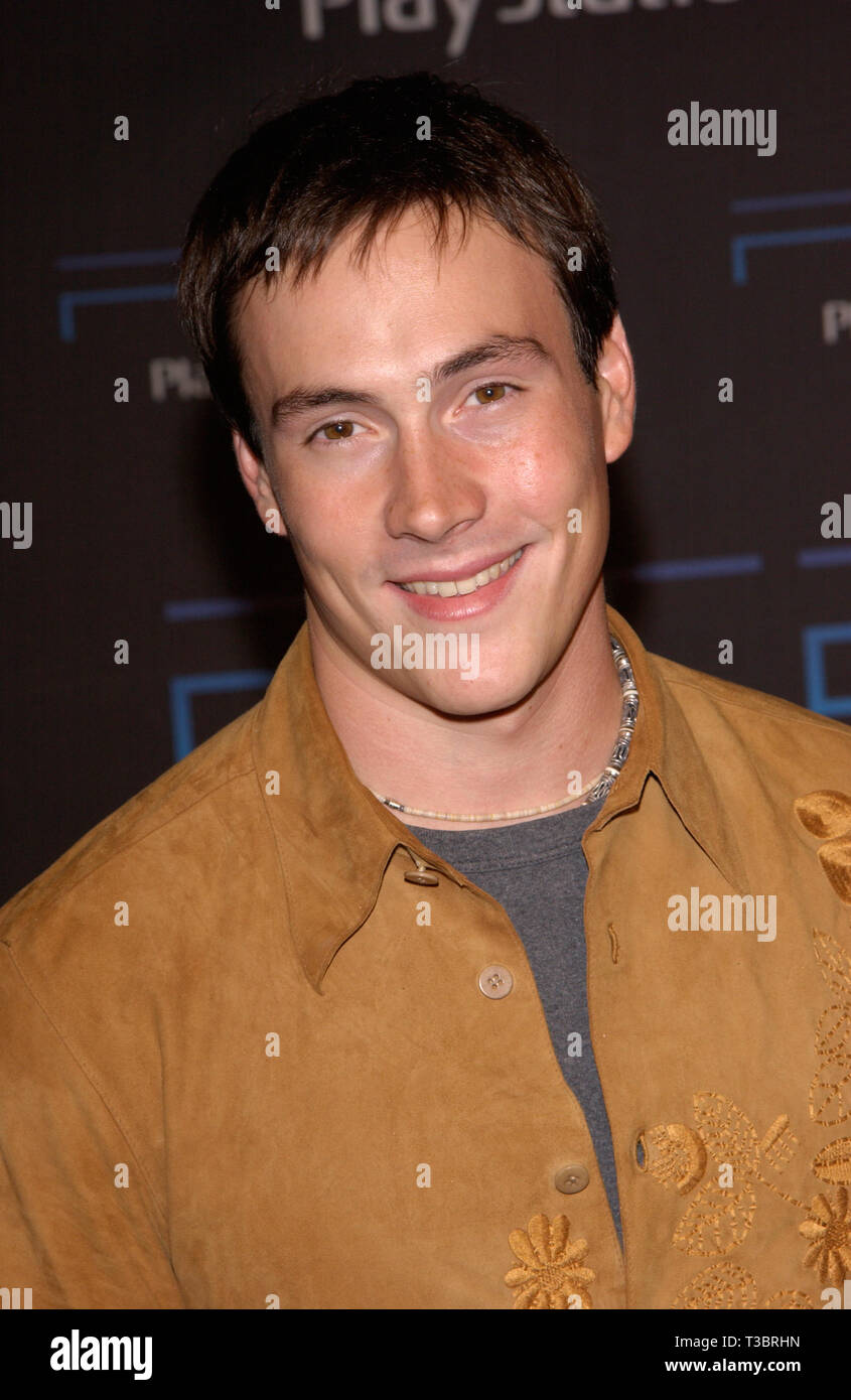 LOS ANGELES, CA. October 18, 2001: Actor CHRIS KLEIN at one-year ...