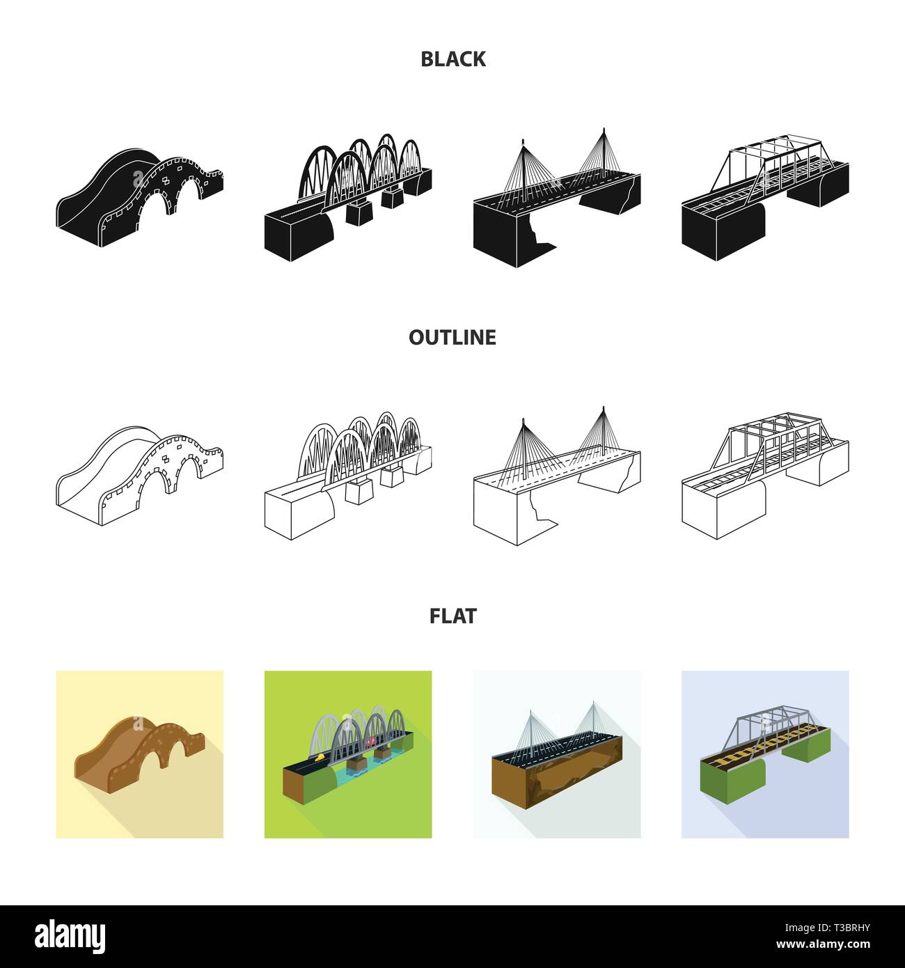 bridge,pedestrian,railway,mounted,sea,historical,train,modern,assembled ...