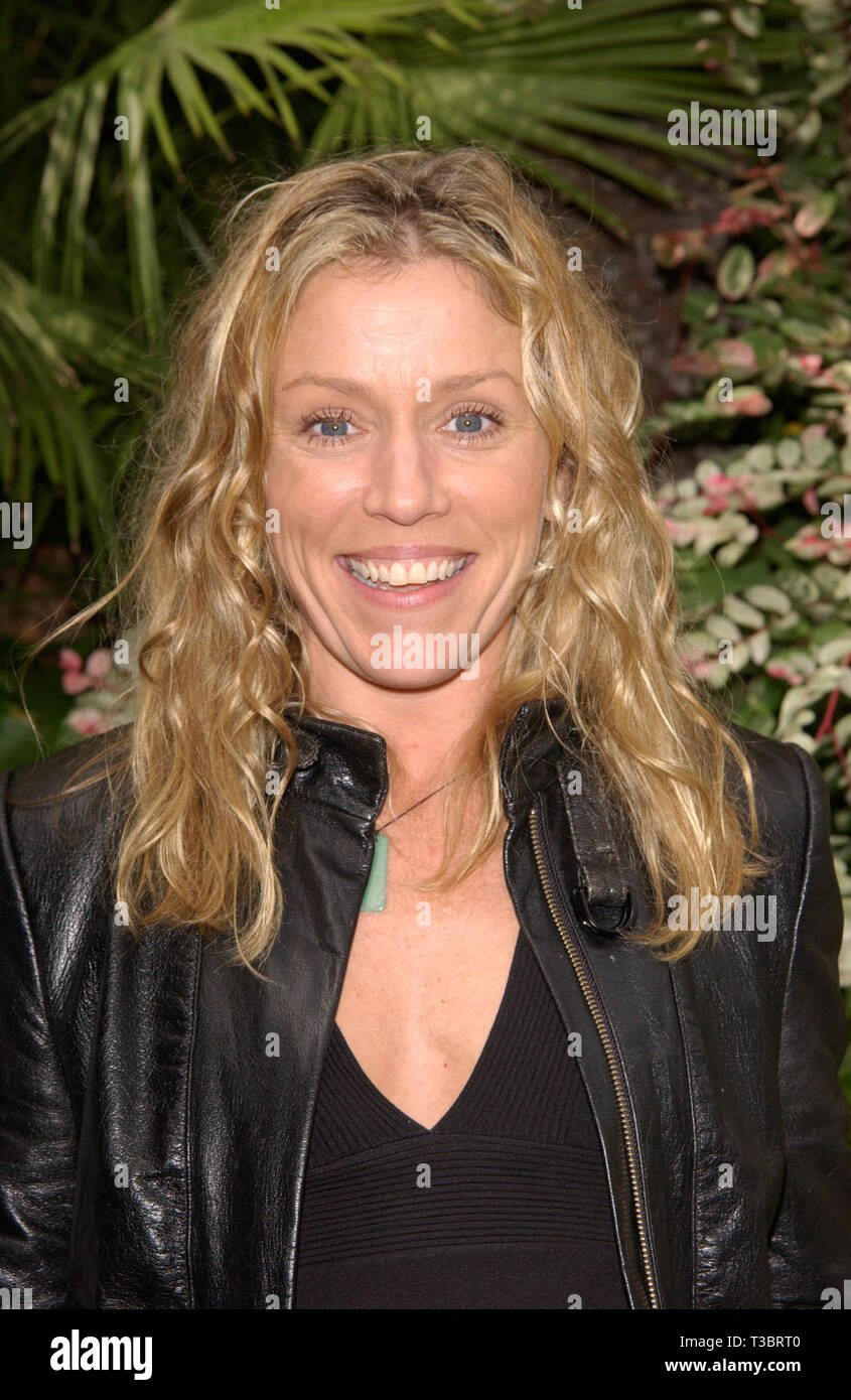 LOS ANGELES, CA. October 22, 2001: Actress FRANCES McDORMAND at ...