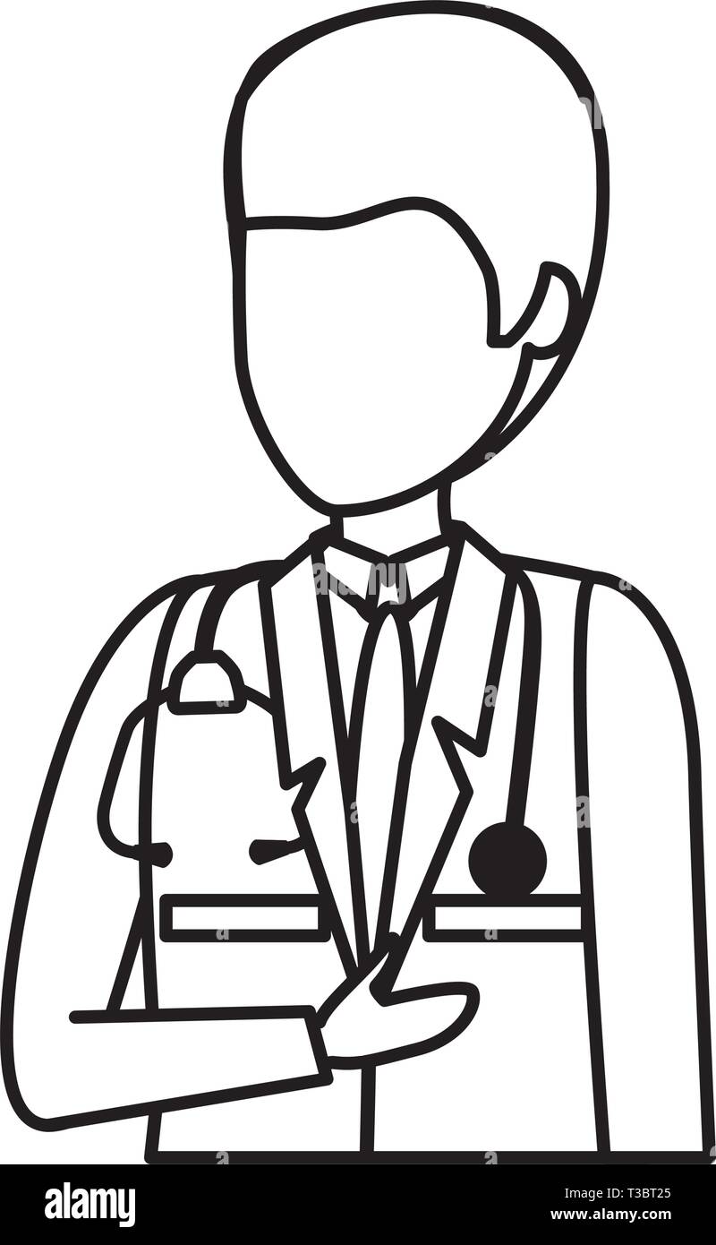 professional doctor avatar character Stock Vector Image & Art - Alamy