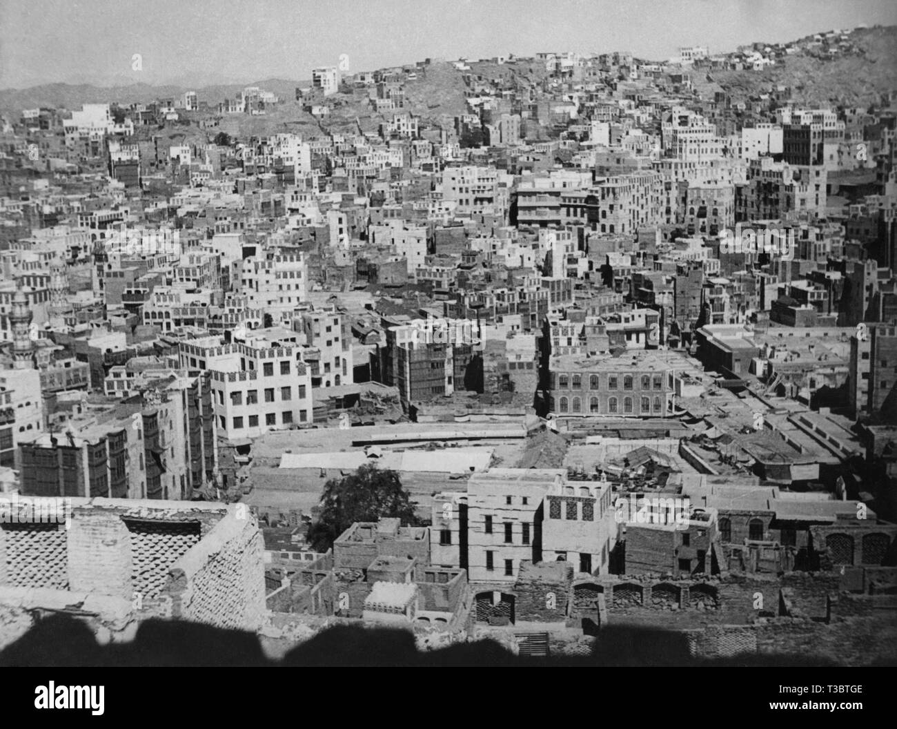 Mecca city view Black and White Stock Photos & Images - Alamy
