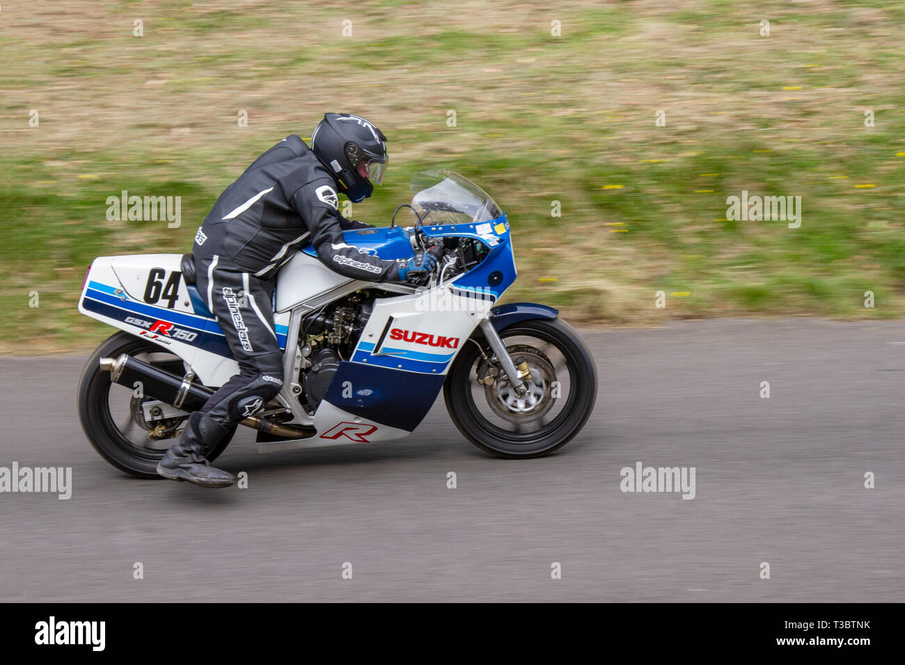 Chorley, Lancashire, UK. April, 2019. Hoghton Tower 43rd Motorcycle ...