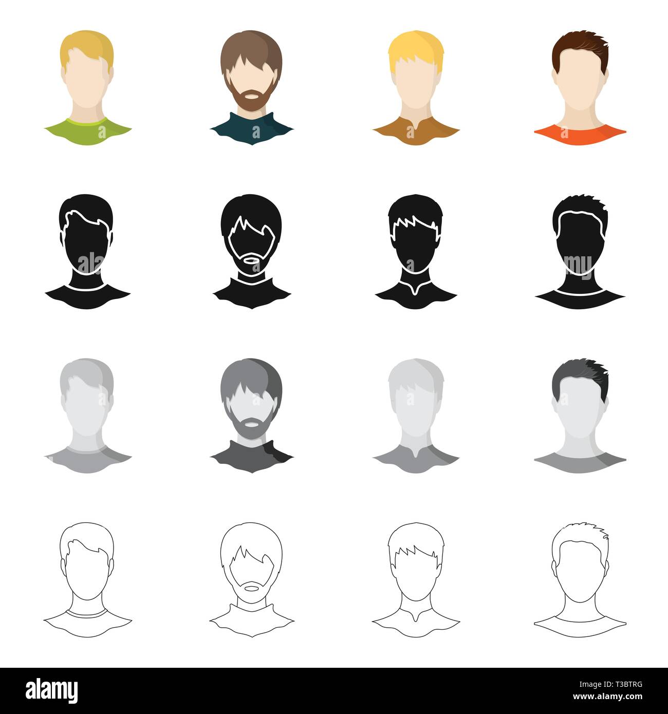 Vector illustration of professional and photo logo. Collection of ...