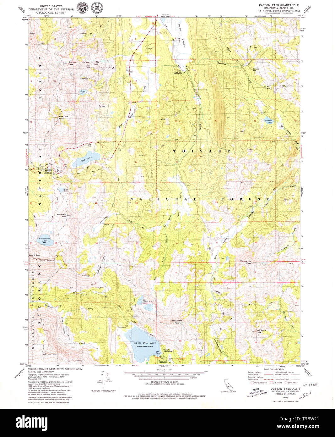 Map of carson Cut Out Stock Images & Pictures - Alamy