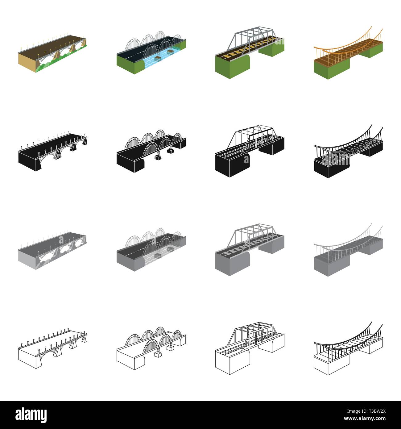 Rail columns Stock Vector Images - Alamy