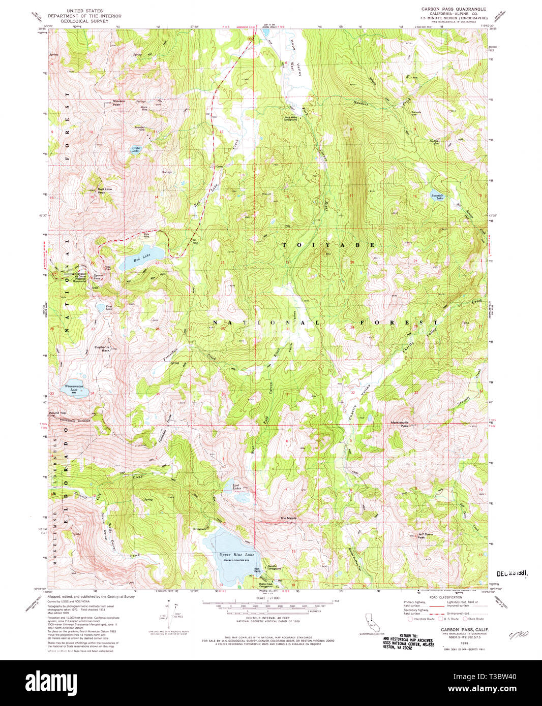 Map of carson Cut Out Stock Images & Pictures - Alamy