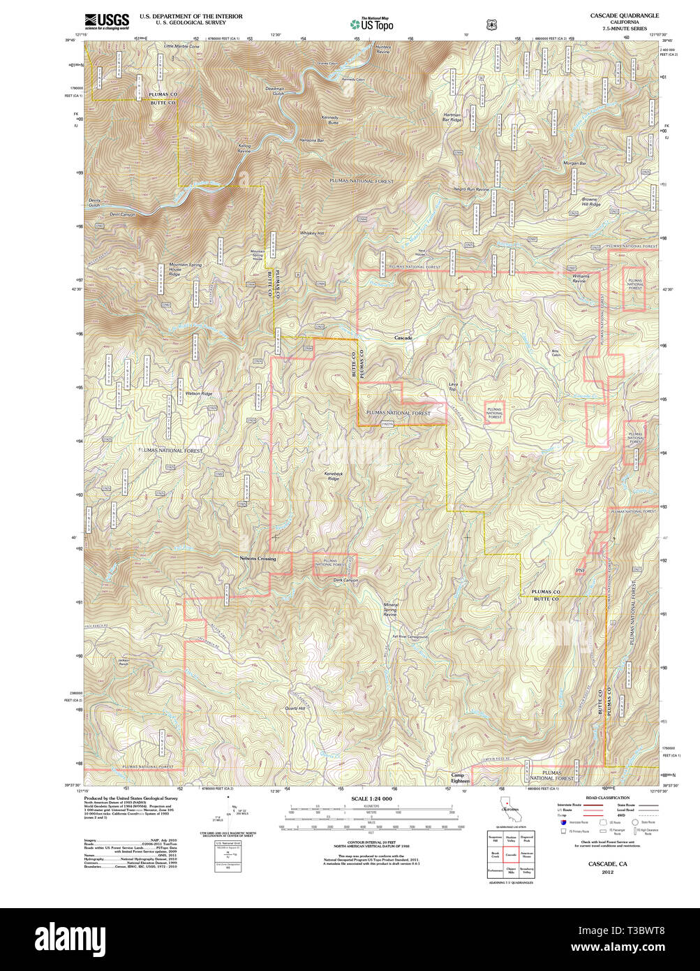 California historical map Cut Out Stock Images & Pictures - Alamy