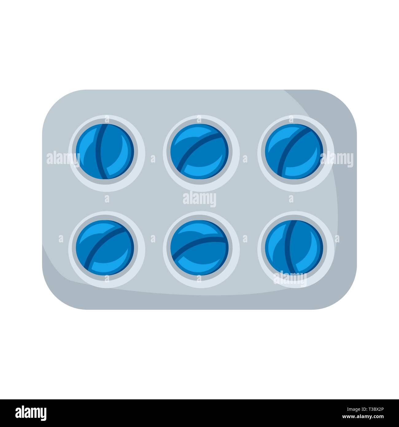 Pharmaceutical blister pack Stock Vector Images - Alamy