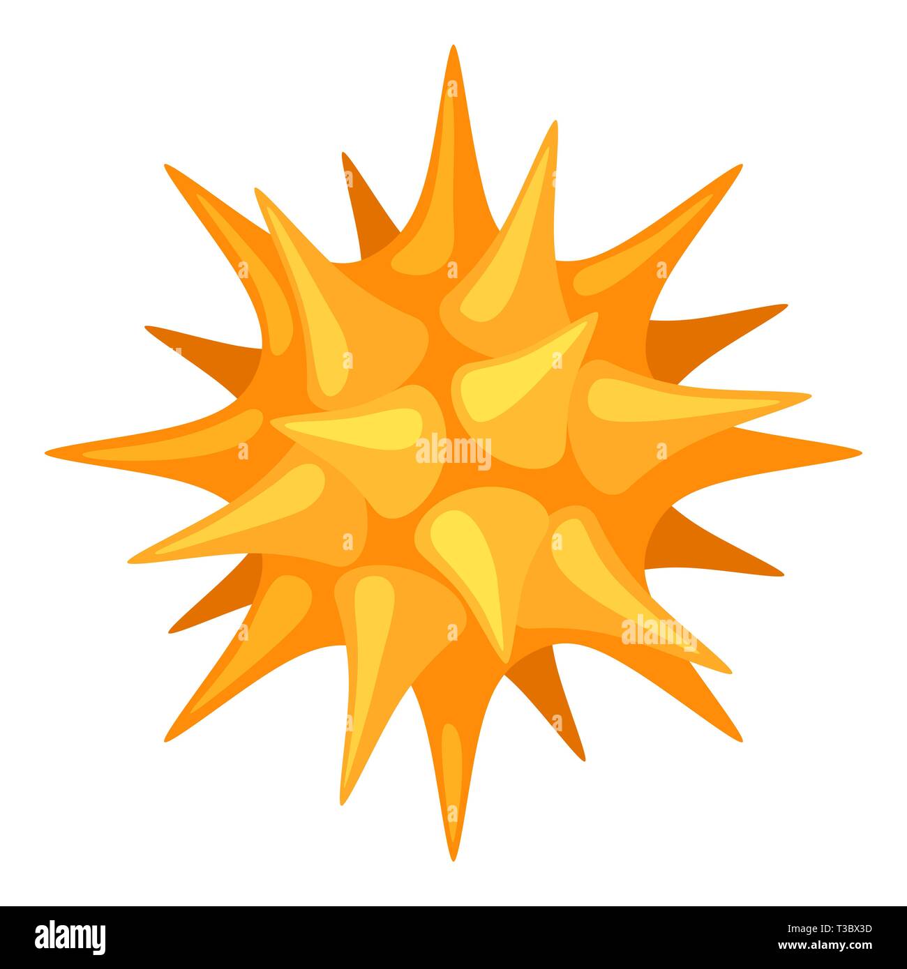 Pollen icon. Illustration solated on white background Stock Vector ...