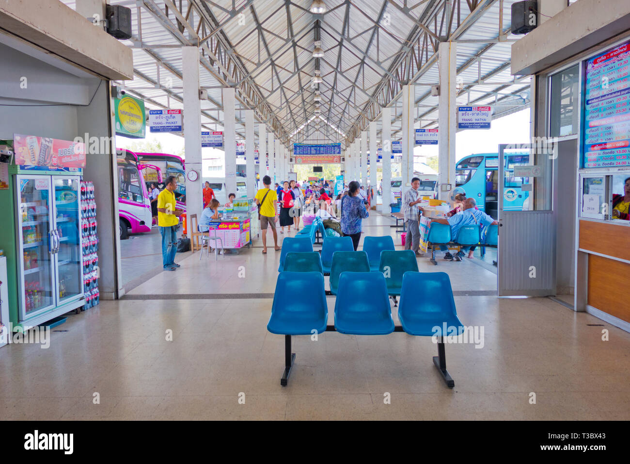 Trang bus terminal hi-res stock photography and images - Alamy