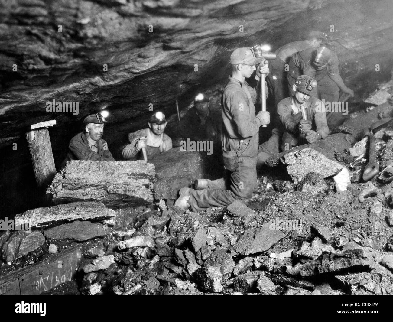 coalmine, alaska, 1950-60 Stock Photo - Alamy