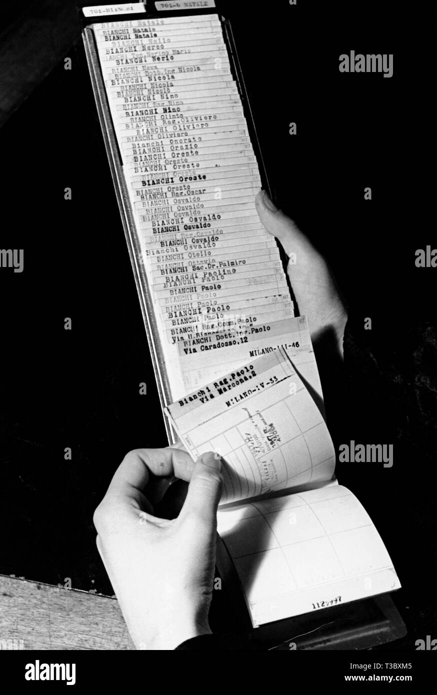 1950 offices hi-res stock photography and images - Alamy