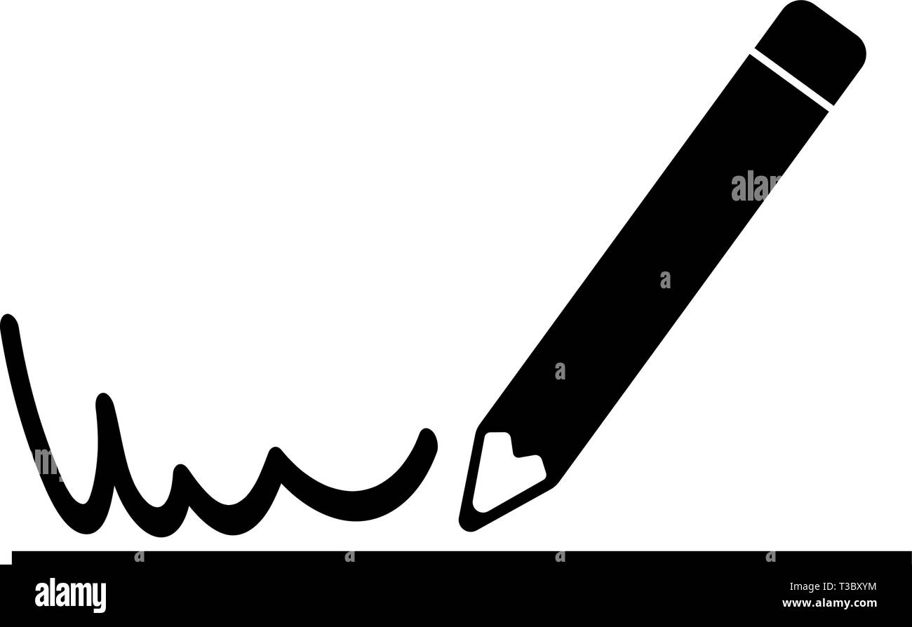 Signature symbol hi-res stock photography and images - Alamy