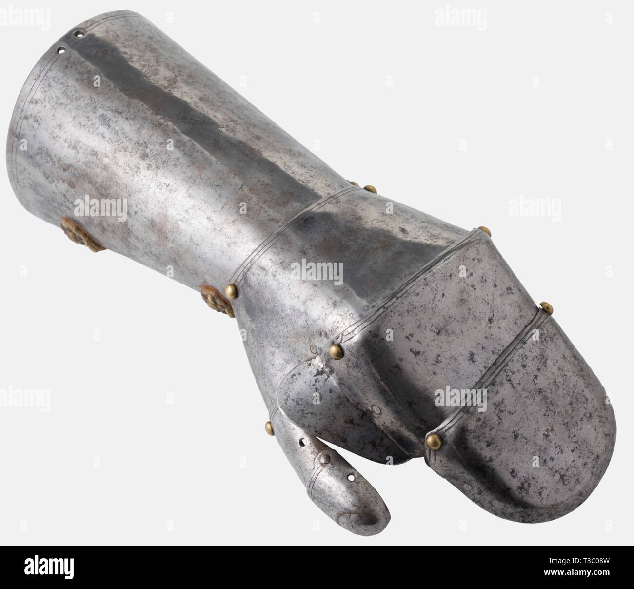 A German jousting gauntlet, mid-16th century Heavy gauntlet ...