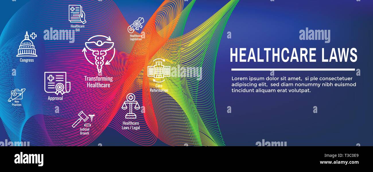 Health Laws and Legal icon set | various aspects of the legal system ...