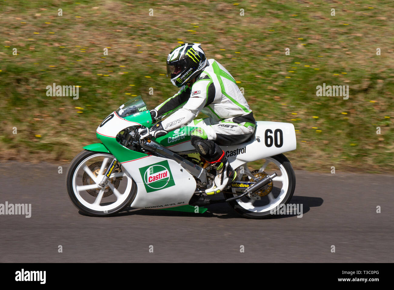 Chorley, Lancashire, UK. April, 2019. Hoghton Tower 43rd Motorcycle ...