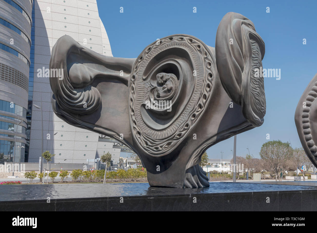 The Miraculous Journey (2005 to 2013), a series of 14 bronze sculptures ...