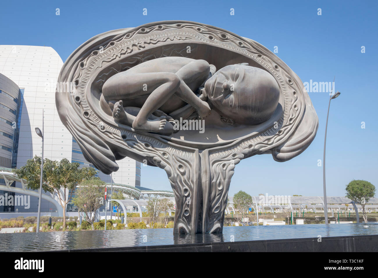 The Miraculous Journey (2005 to 2013), a series of 14 bronze sculptures ...