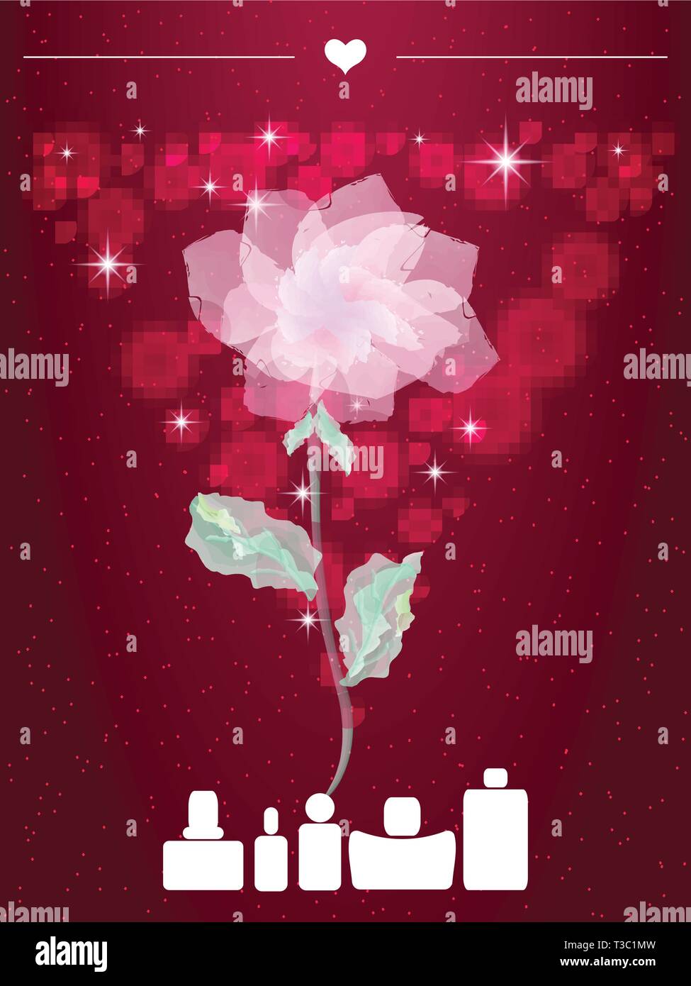 Makeup products bathroom Stock Vector Images - Alamy