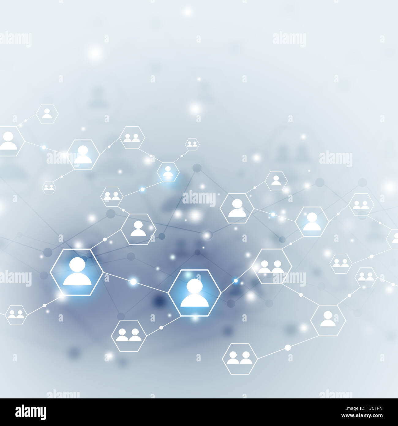 network global people intenet connections technology background Stock ...