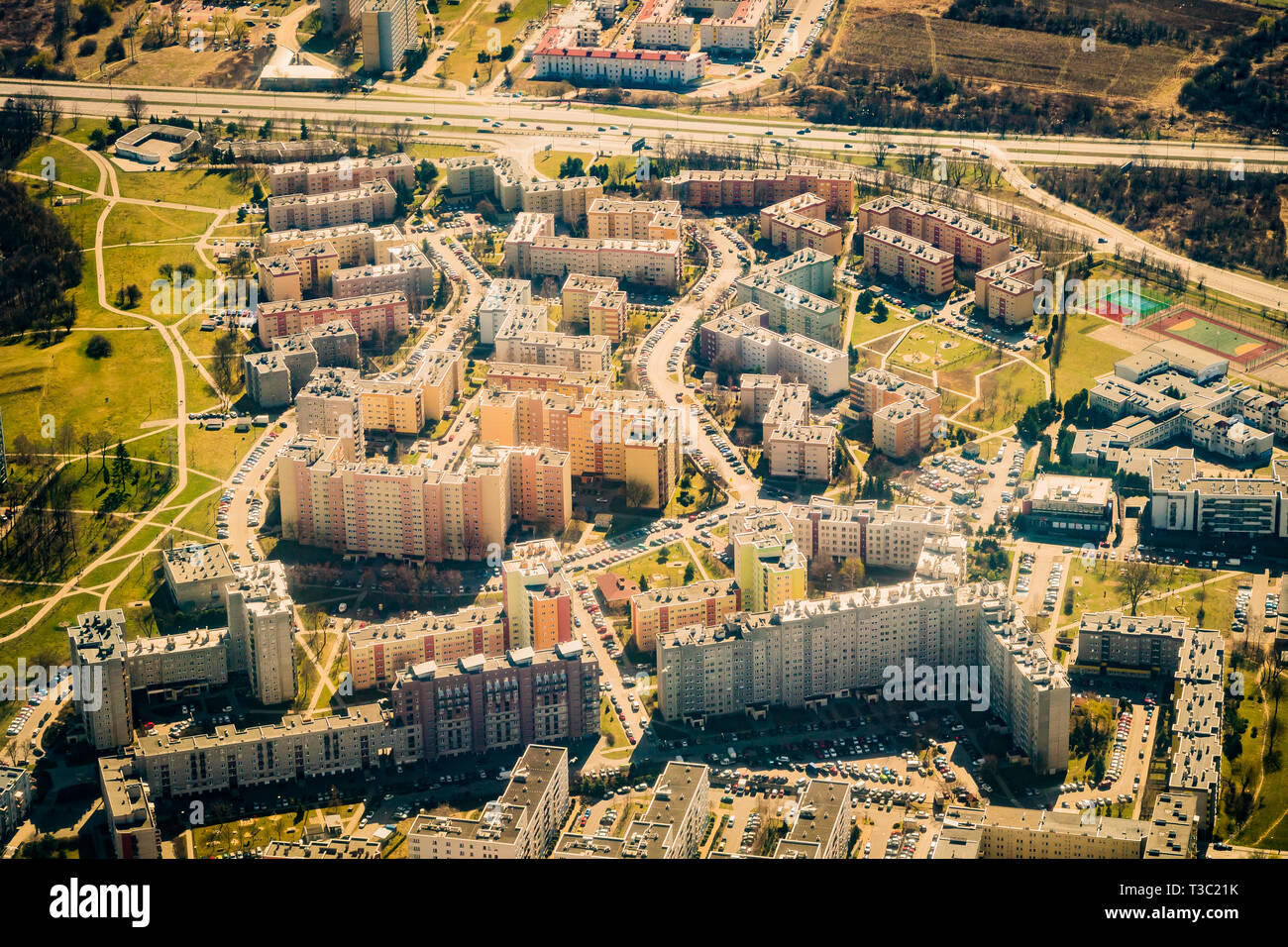 Soviet era residential housing block hi-res stock photography and ...