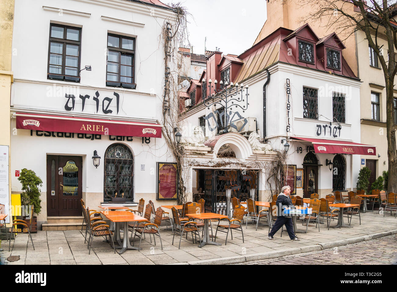 Jewish restaurant in kazimierz district hi-res stock photography and ...