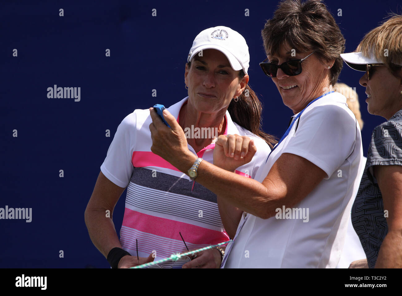 RANCHO MIRAGE, CALIFORNIA - APRIL 01, 2015 : diverse spectators and ...