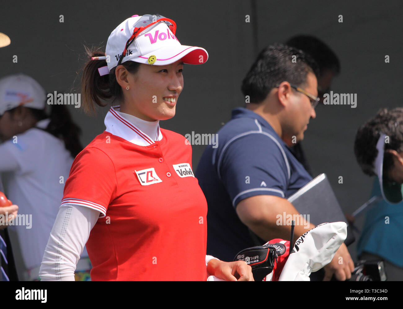 RANCHO MIRAGE, CALIFORNIA - APRIL 01, 2015 : Chella Choi of south korea ...