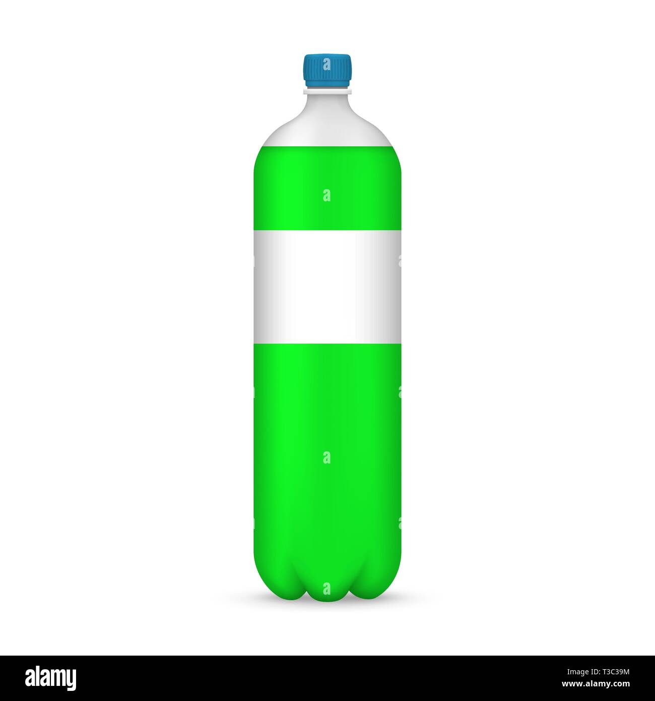 Realistic 3d bottle mock Stock Vector Images - Alamy