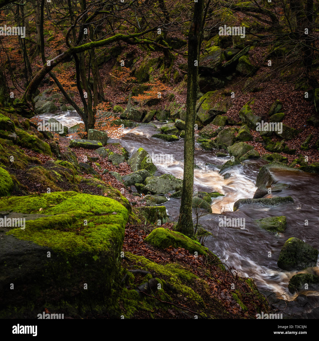 Waterfalls in the peak district hi-res stock photography and images - Alamy