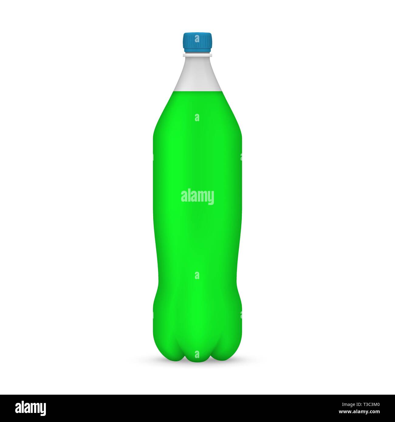 Empty realistic plastic bottle . Template for your design Stock Vector ...