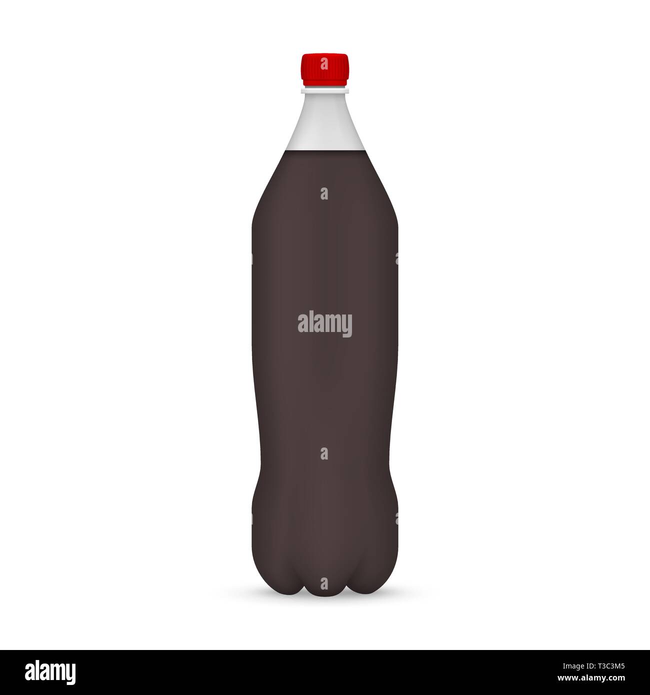 Empty realistic plastic bottle . Template for your design Stock Vector ...