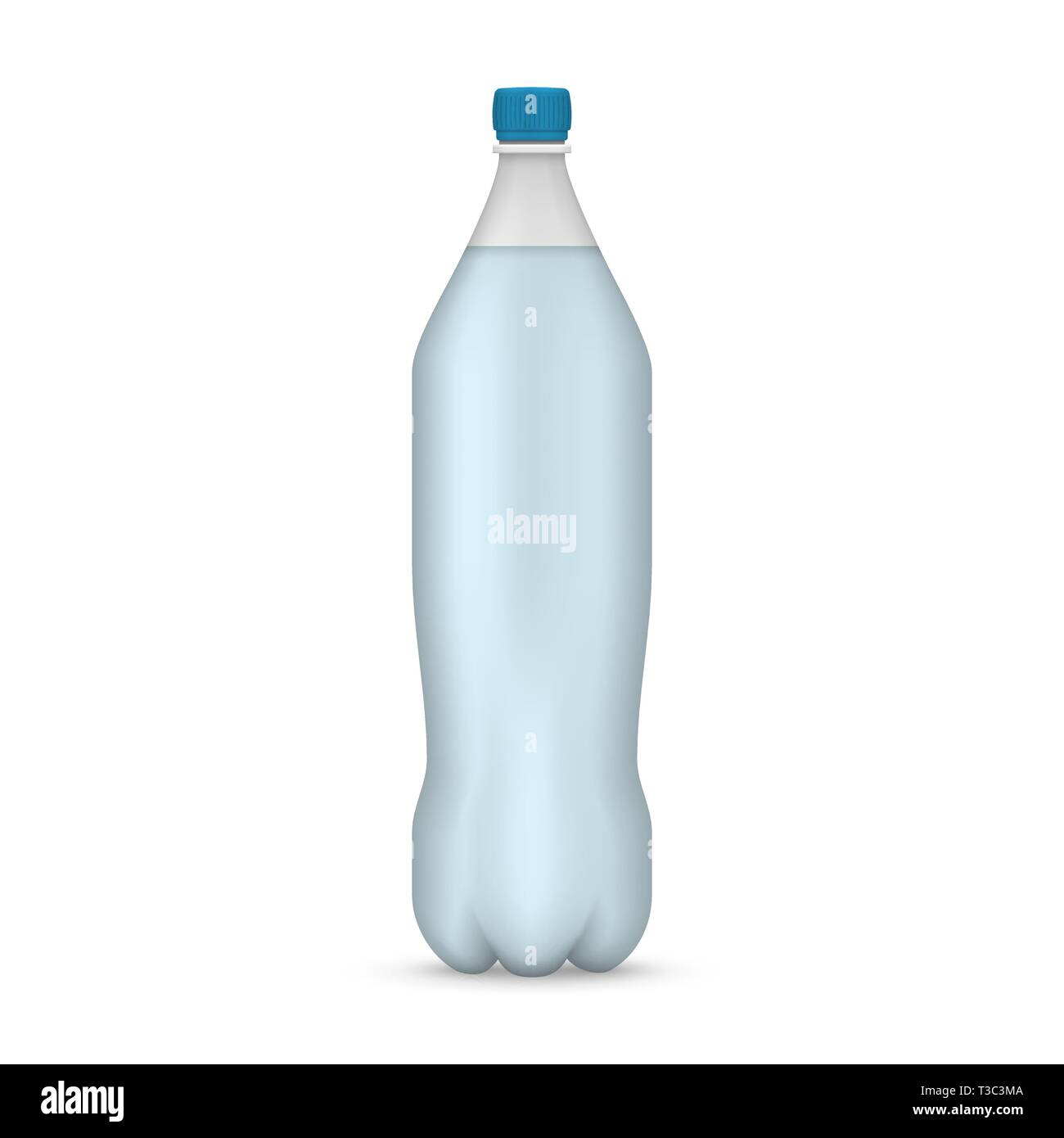 Empty realistic plastic bottle . Template for your design Stock Vector ...