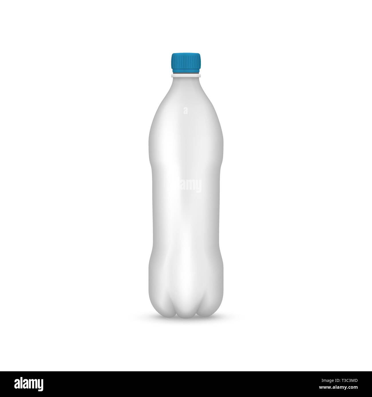 Empty realistic plastic bottle . Template for your design Stock Vector ...