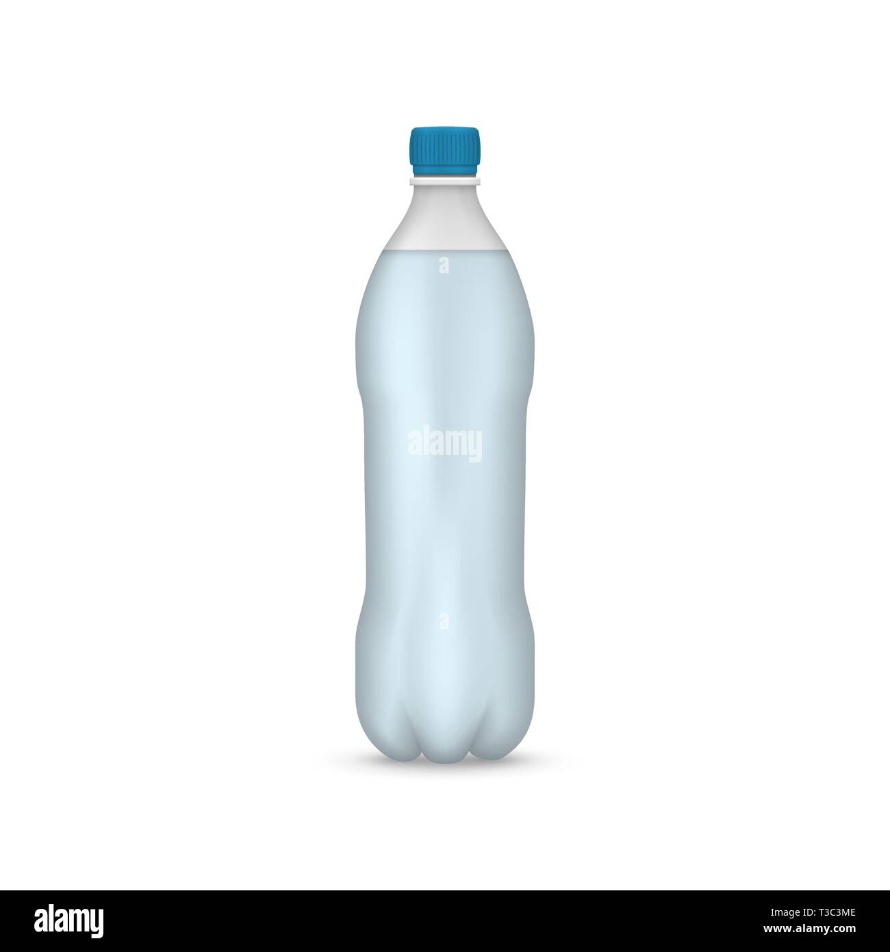 Empty realistic plastic bottle . Template for your design Stock Vector ...