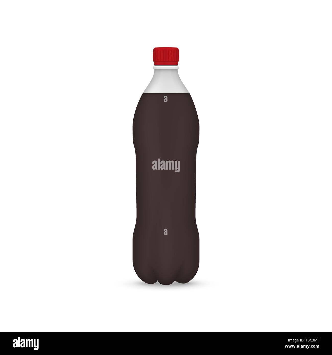 Empty realistic plastic bottle . Template for your design Stock Vector ...